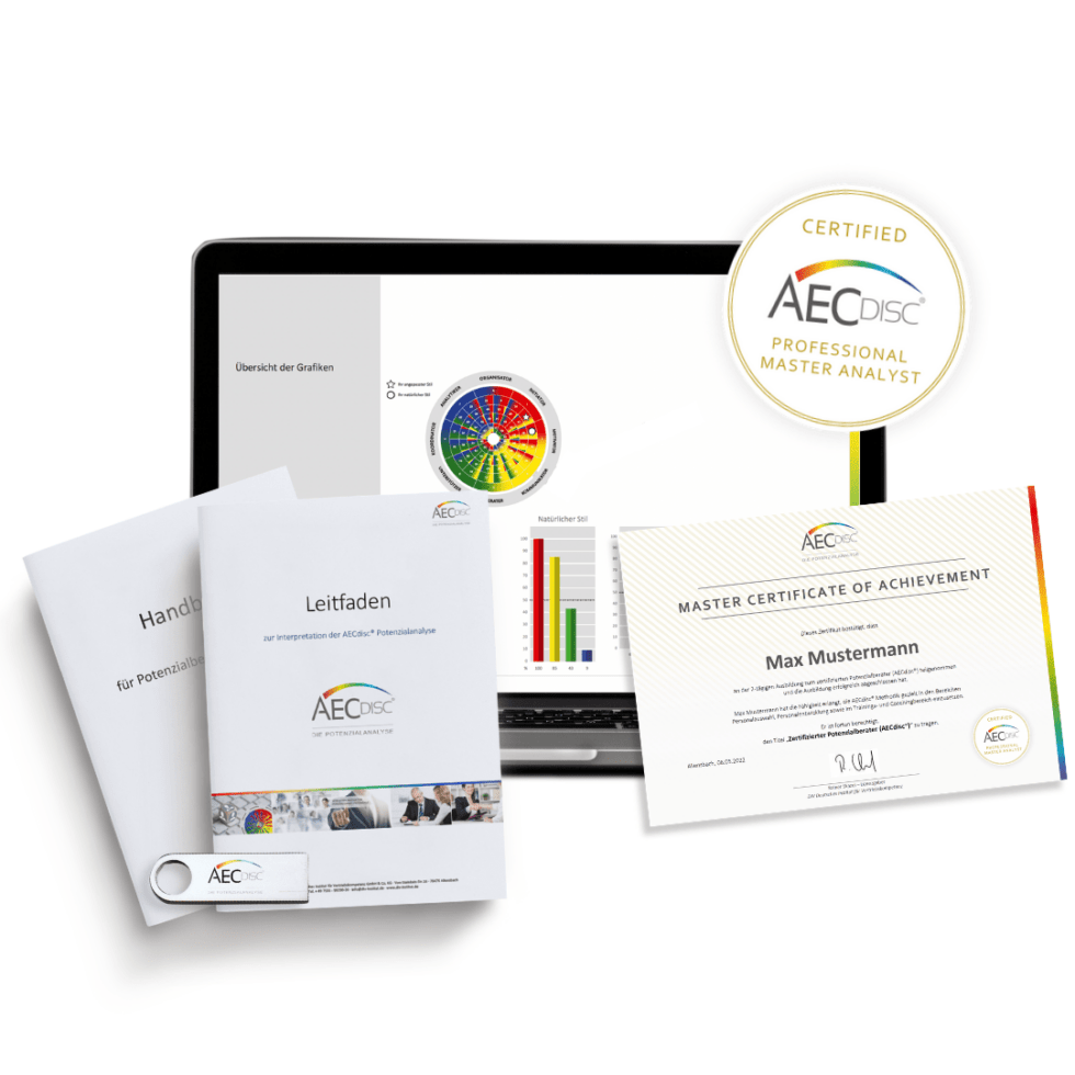 Ausbildung Potenzialberater AECdisc® Jetzt DISG-Zertifizieren