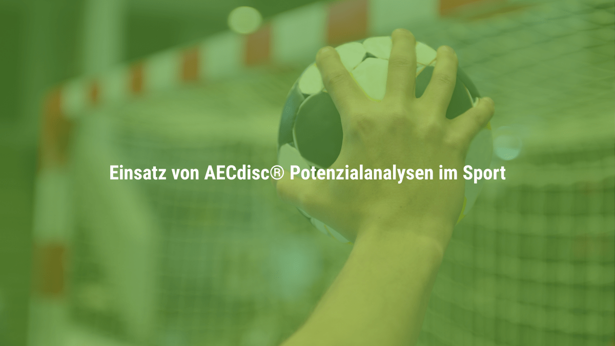 Potenzialanalysen im Sport - AECdisc® - DIE POTENZIALANALYSE